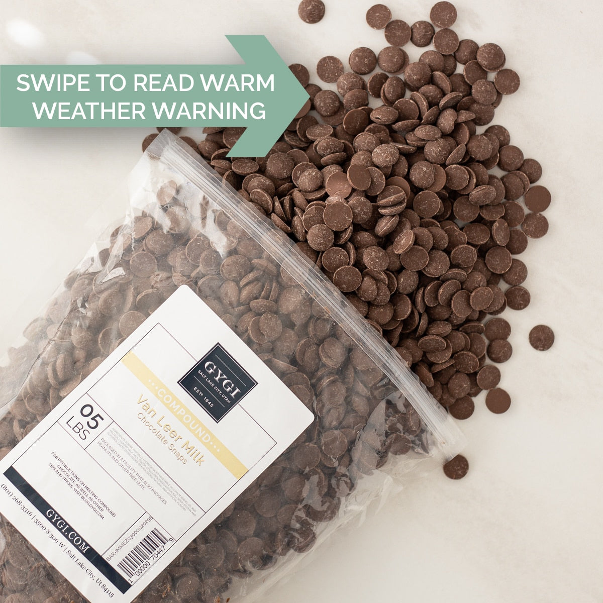 Milk Chocolate Snaps - 5 lb. Bag – Gygi