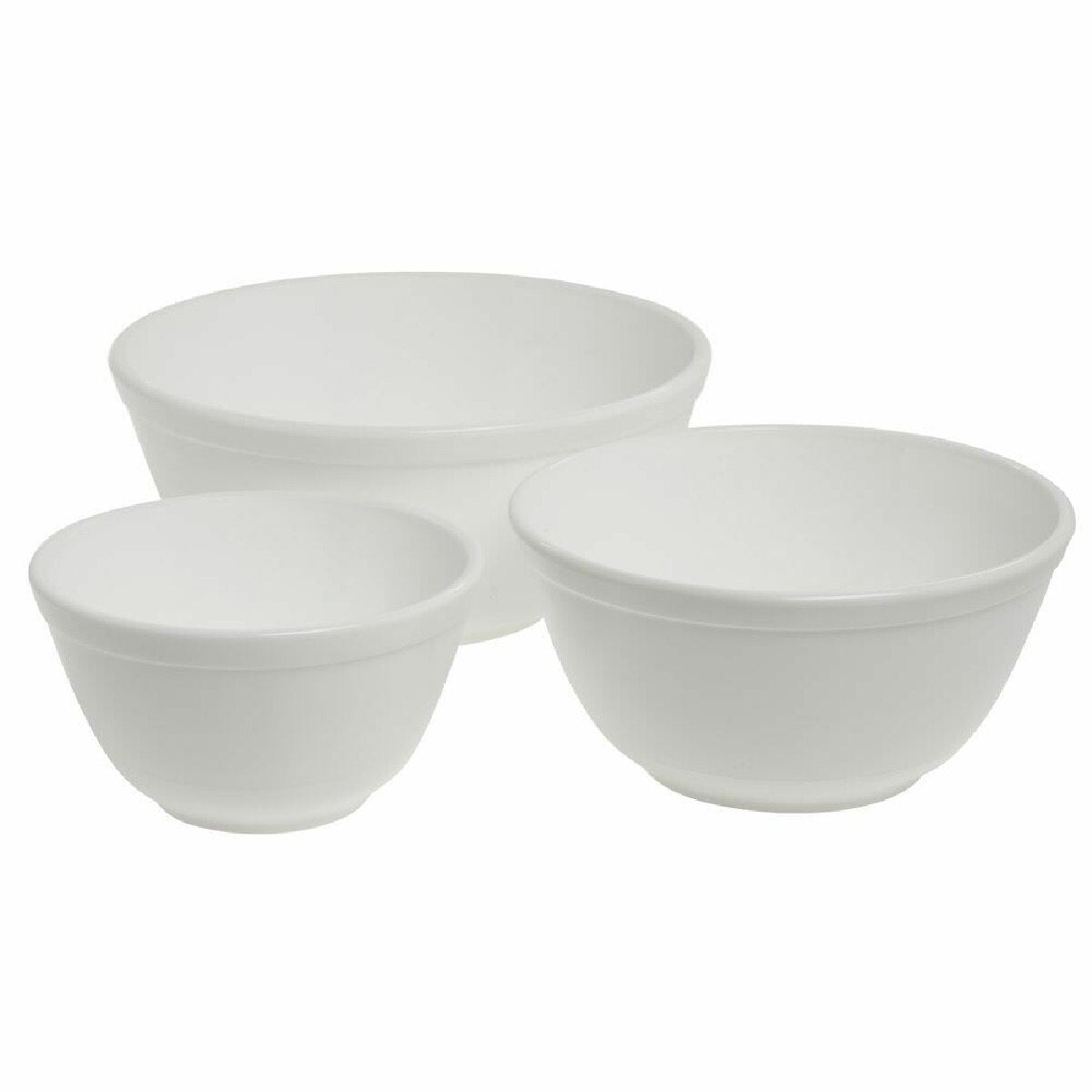 Milk White Vintage Mixing Bowl- Set of 3 – Gygi