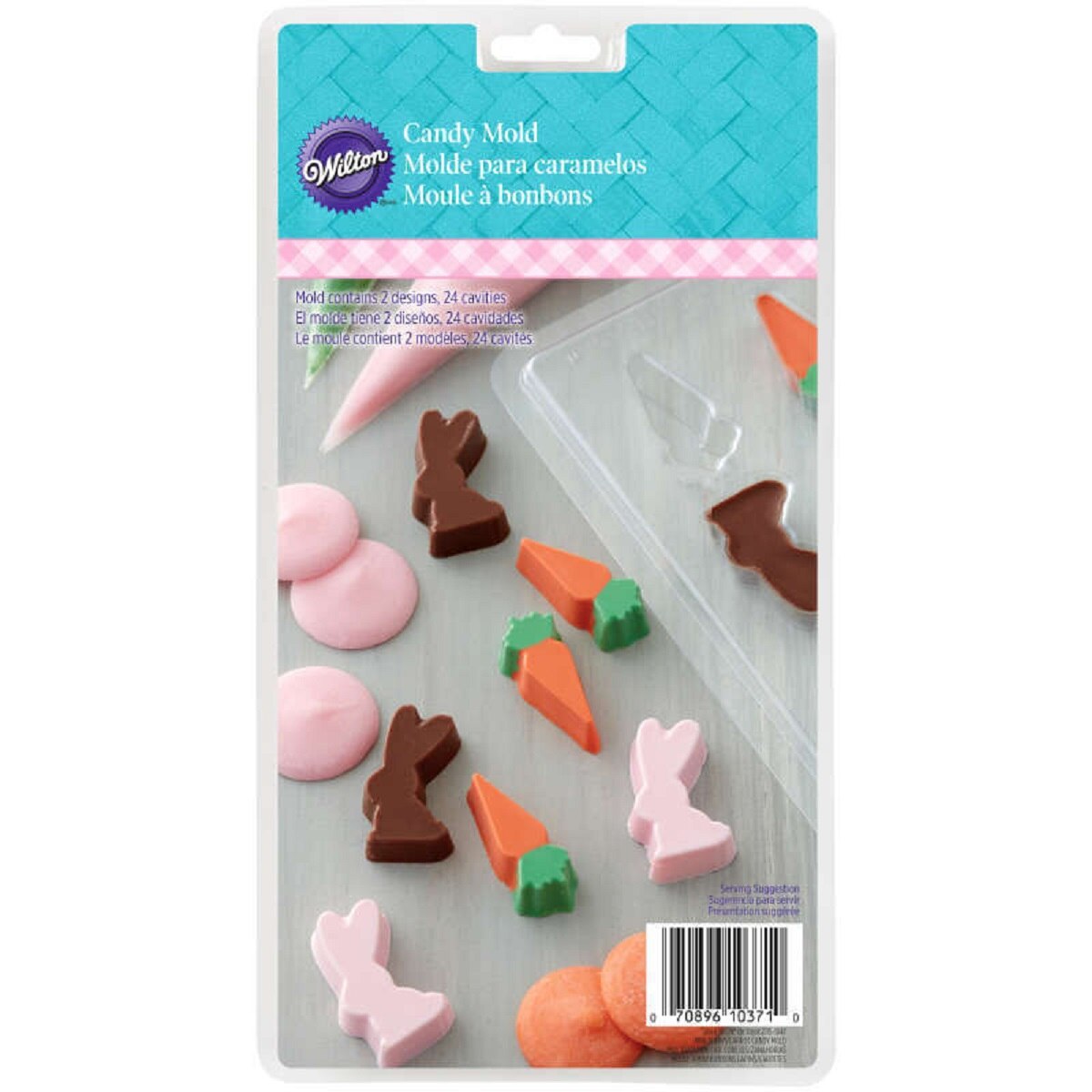 Mini Bunny Carrot Candy Mold – Gygi