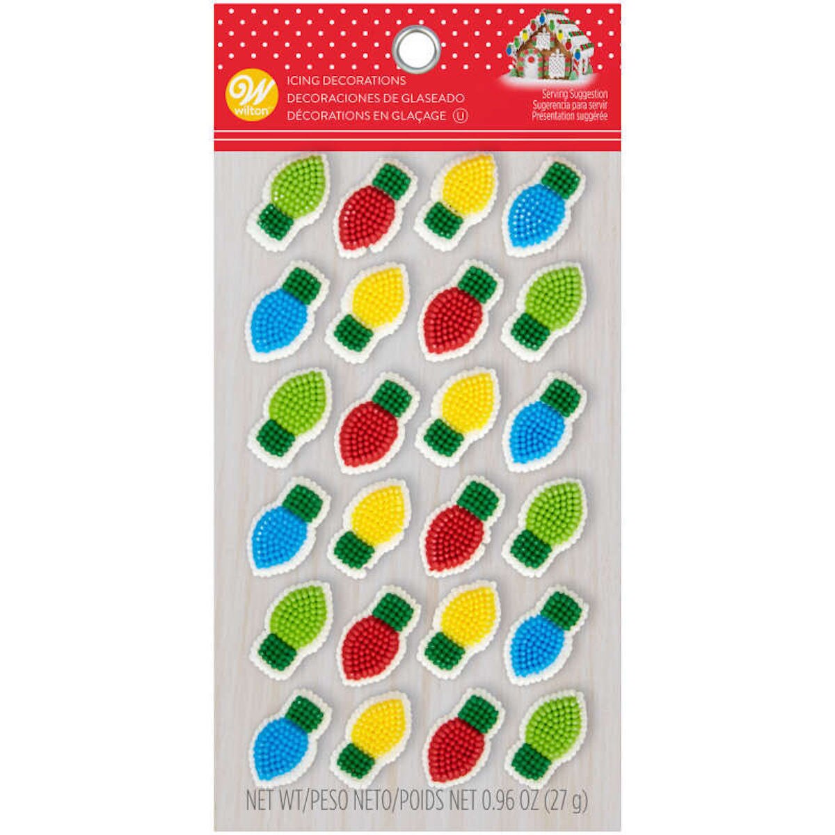Wilton Christmas Light Dot Matrix Icing Decorations – Gygi